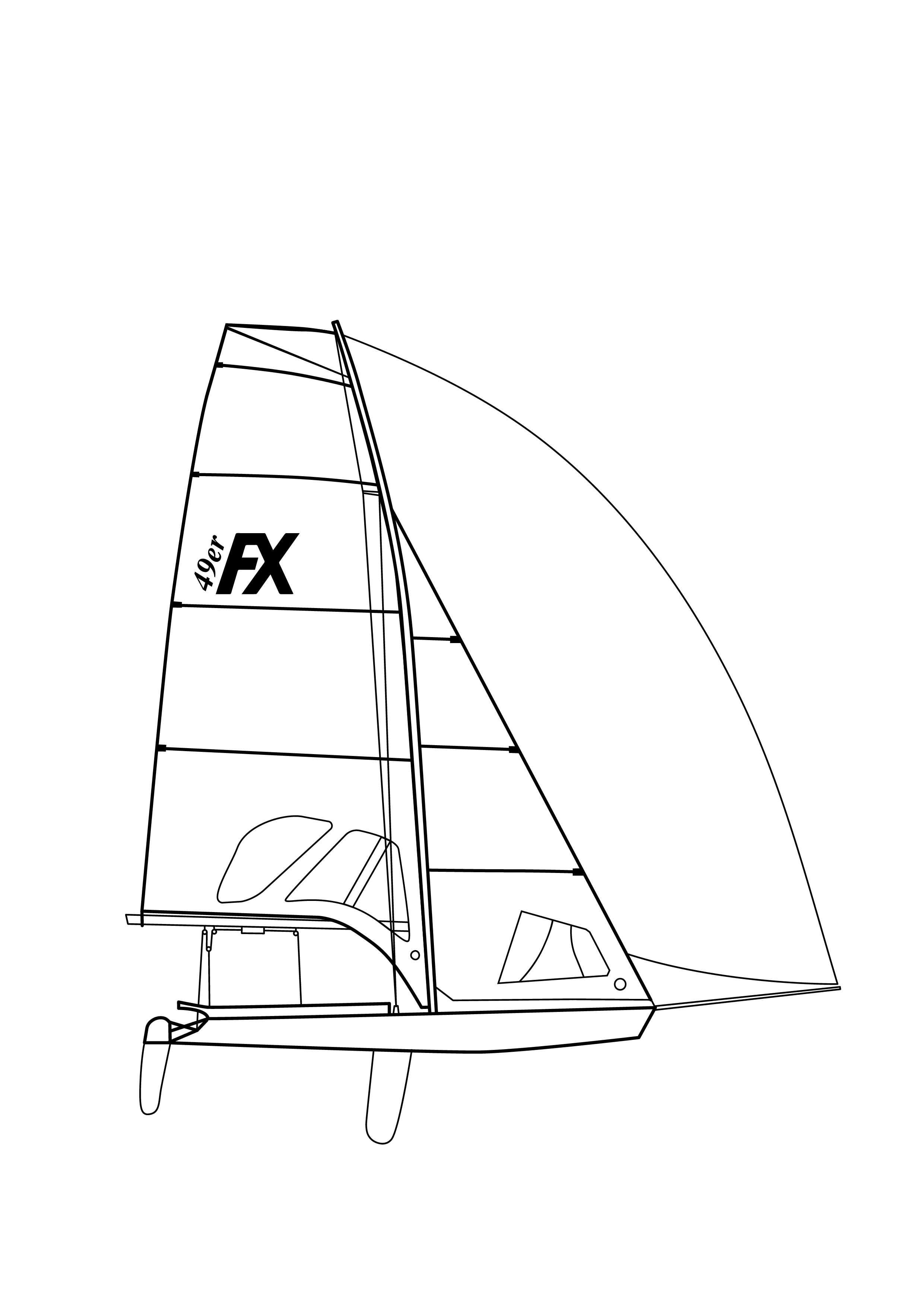 World Sailing - 49erFX